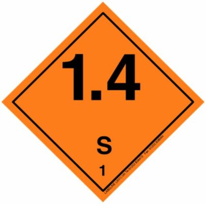 DG LABEL : Class 1.4S (10 PCS.) – DG-Packaging