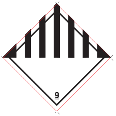 DG LABEL : CLASS 9 (10 PCS.) – DG-Packaging